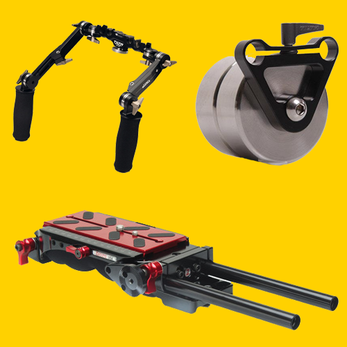 Zacuto Shoulder Rig w/ Tilta Handgrips - Eleven04